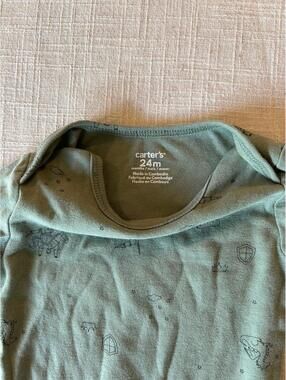 Carter's | Other | Carters 24m Green Medieval Dragon Long Sleeve ...